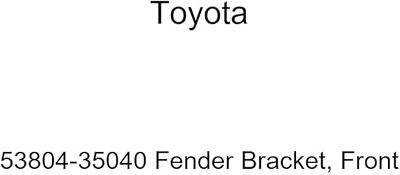 Amazon.com: Genuine Toyota 53804-35040 Fender Bracket, Front: Automotive
