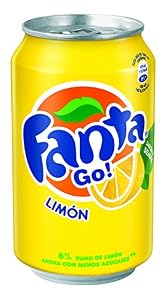 Fanta Lemon Drink Can, 330ml: Amazon.co.uk: Grocery