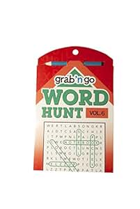 Papp Puzzles Grab n Go Word Hunt, 48 Puzzles- Volume 6, Jigsaw Puzzles ...