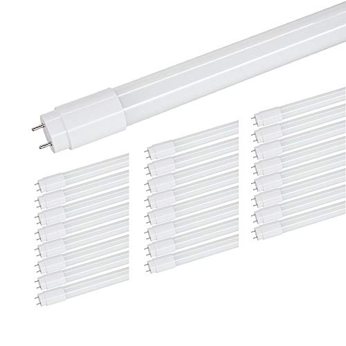 LED Tubes to Replace Fluorescent. Tubes, Romwish 48" 18W(40W Equivalent ...
