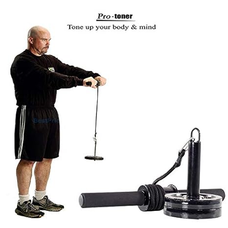 Buy Protoner Forearm Wrist Roller for arm Exercises Online at Low ...