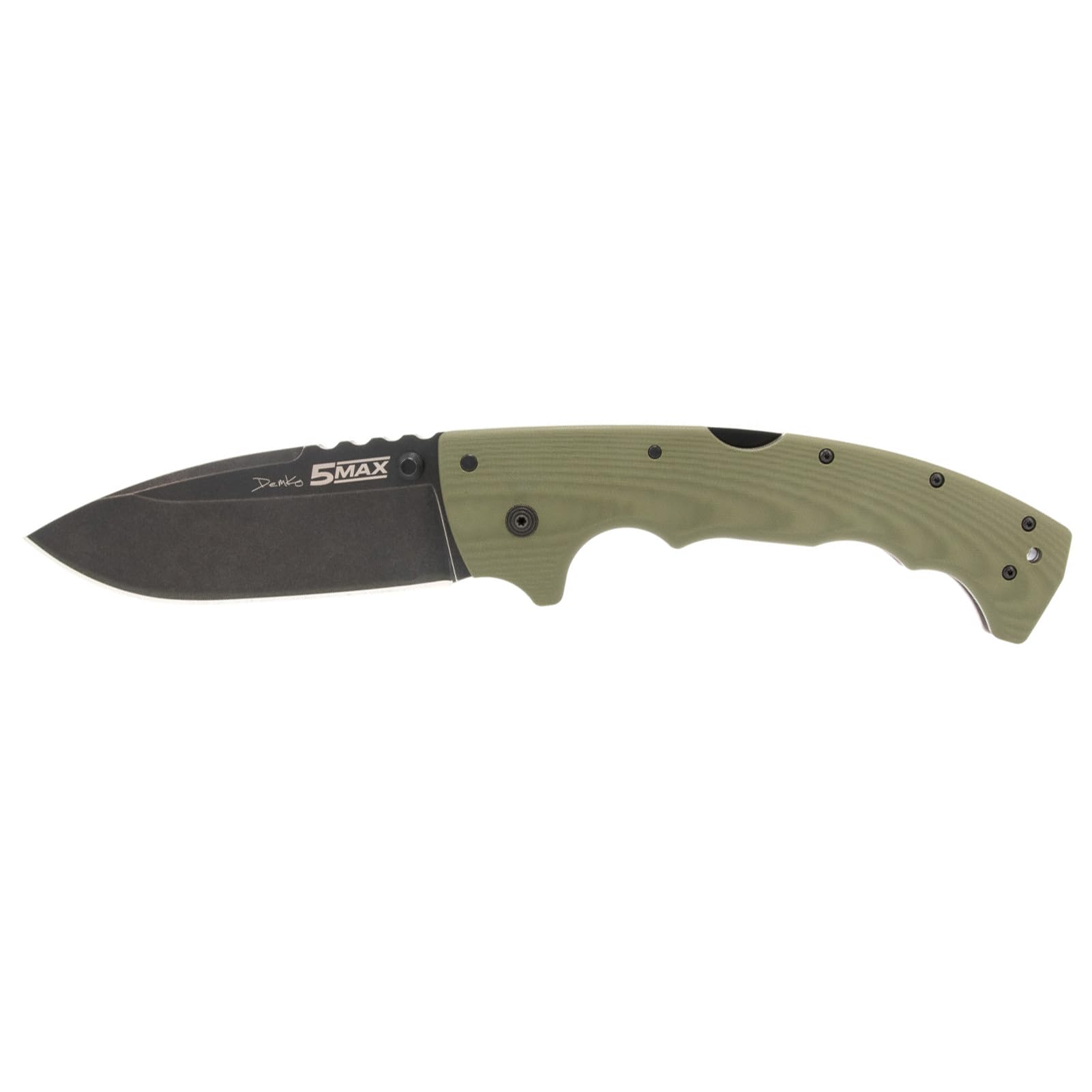 Cold Steel 5 Max 5-Inch S35VN Steel Drop Point Durable Resistant Blade ...