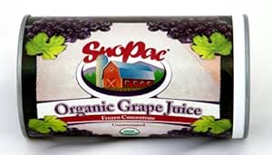 Amazon.com : Organic Frozen Grape Juice Concentrate, 12 oz. Can : Fruit ...