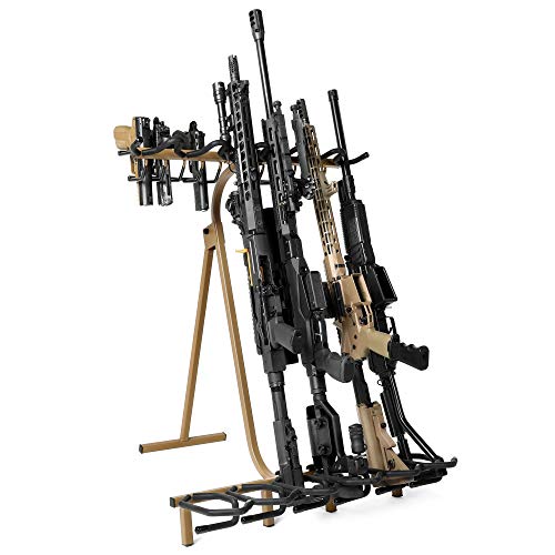 Savior Equipment Mobile Firearm Rack Tactical 6 Rifle Shotgun Free ...