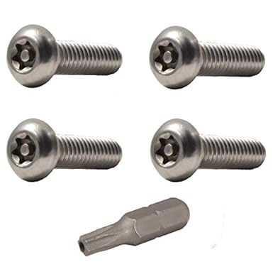 8-32 x 3/8" Button Head Torx Security Machine Screw Bolt Screws ...