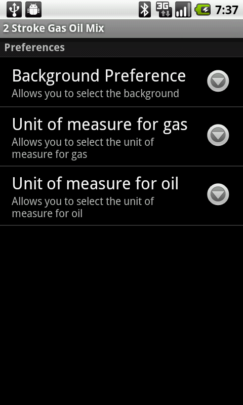 2 Stroke Gas Oil Mix Calculator:Amazon.com:Appstore for Android