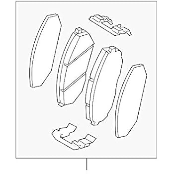 Amazon.com: Kia 58101-2SA00 Disc Brake Pad: Automotive