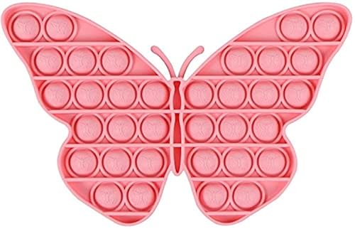 Idealforce Butterfly Push Pop Fidget Toy Push Pop Bubble Sensory ...
