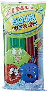 Zing Sour Ice Bar, 120 x 85 Milliliters: Amazon.com.au: Grocery ...