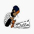 Amazon.com - J Dilla - Today in Hip Hop History Sticker - Sticker ...