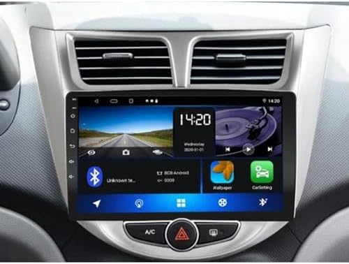 SSR android car screen for hyundai accent model 2012 to 2017 with ...