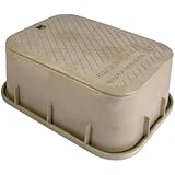 Amazon.com : Dura Plastic Products 12" x 17" x 6" Deep Rectangular Extension Box Green Box-Green ...