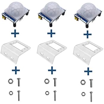 Amazon.com: Oiyagai 5pcs HC-SR501 Human Body Pyroelectricity Infrared ...