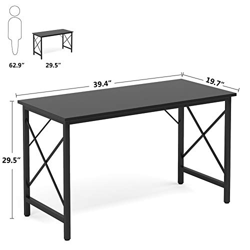 Tribesigns Writing Computer Desk, 39 inch Modern Simple Computer Table ...