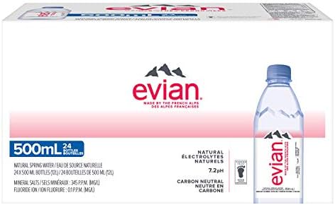 سعر evian natural spring water, 500mL Bottles, 24 Pack فى مصر | بواسطة امازون مصر | سوبر ماركت ...