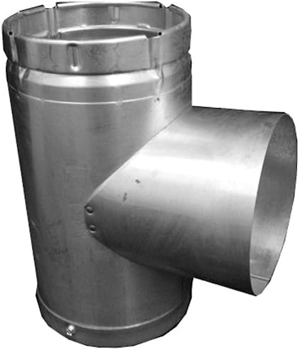 Speedi-Products BV-SWTA 444 4-Inch x 4-Inch x 4-Inch B-Vent Single Wall ...