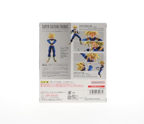 Tamashii Nations - Dragon Ball Z - S.H. Figuarts - Super Saiyan Trunks Infinte Latent Super ...