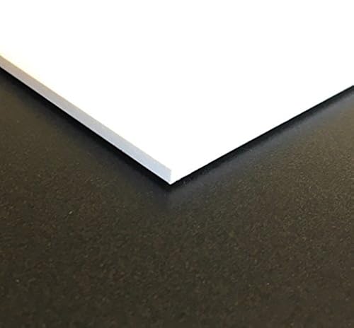 Expanded PVC Sheet – Lightweight Rigid Foam – 3mm (1/8 inch) – 24 x 48 ...