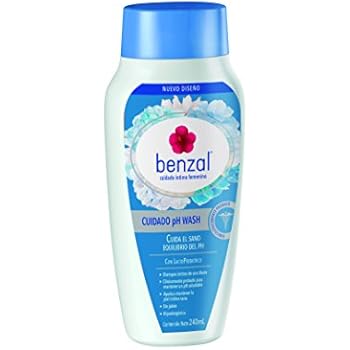 Benzal Wash Cuidado pH con LactoPrebiótico, Shampoo Íntimo Femenino de ...