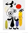 Reproduction d'art 'Le poisson chantant', de Joan Miró, Taille: 40 x 50 ...