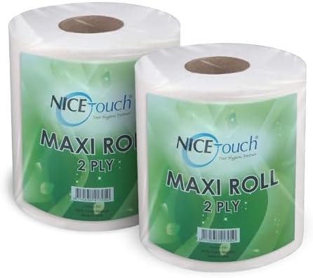 Nice Touch Kitchen Roll Tissue Paper Towel 500g Maxi Roll Contains 2 ...