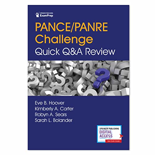 PANCE/PANRE Challenge: Quick Q&A Review: 9780826158628: Medicine ...