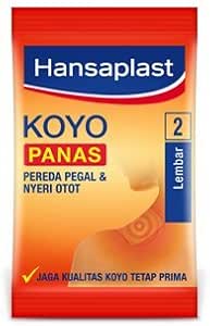 Amazon.com: Hansaplast Koyo Panas - Hot Medicated Plaster, 10 Pack (20 ...
