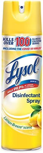 Lysol DISINFECTANT SPRAY - LEMON BREEZE 19 OZ. 562ml price in Saudi ...