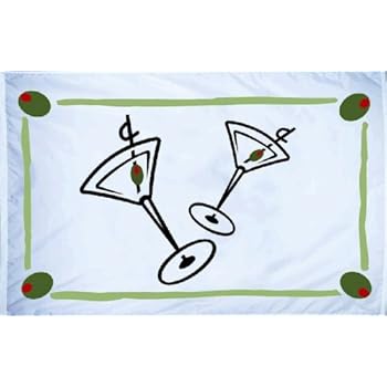 Amazon.com : Cocktail Martini Party Flag 3 Ft X 5 Ft Nylon : Garden ...