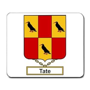Amazon.com : Tate Family Crest Coat of Arms Mouse Pad : Office Products
