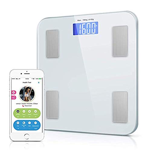 Buy Adoric Smart Scale, Bluetooth Bathroom Scale with APP for Android ...