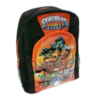 Skylanders Spyros Adventure Large Backpack with Front and Side Pockets ...