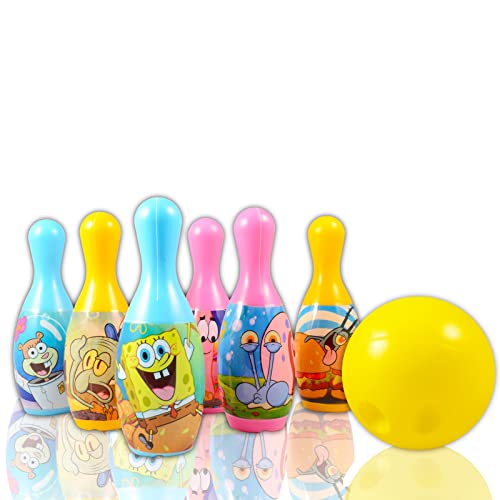 Nick Shop Spongebob Squarepants Bowling Set Bundle Spongebob Playset ...