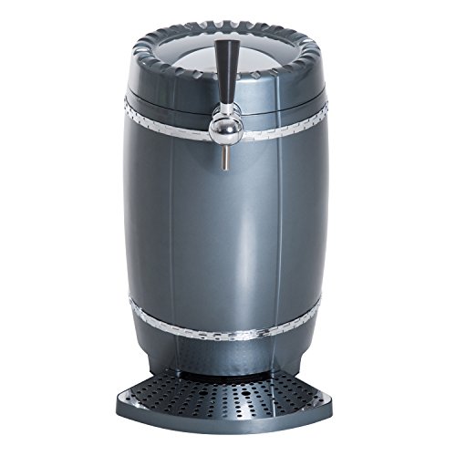 HomCom Portable 10 Liter Mini Keg Refrigerator Beer Cooler and ...