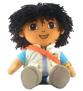 Amazon.com: Go Diego Doll Rescue Backpack 14" Plush Doll [Toy]: Toys ...