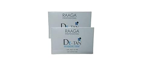 Buy Raaga Professional De-Tan Tan removal Cream 72g (12g*6) Online at ...