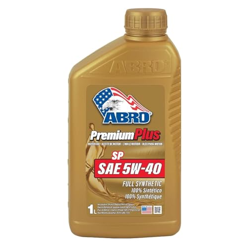 ABRO SAE 5W40 SP Full Synthetic Motor Oil, 1L, Superior Blend for ...