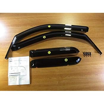 Amazon.com: Mopar Genuine 82215478 Side Window Air Deflectors: Automotive