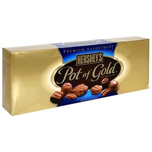 Amazon.com : Hershey's Pot of Gold Chocolates, Premium Assortment, 12 ...