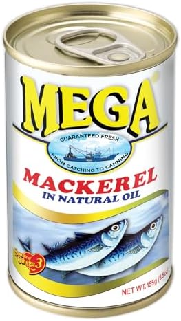 Mega Mackerel In Natural Oil 155g price in UAE | Amazon UAE ...