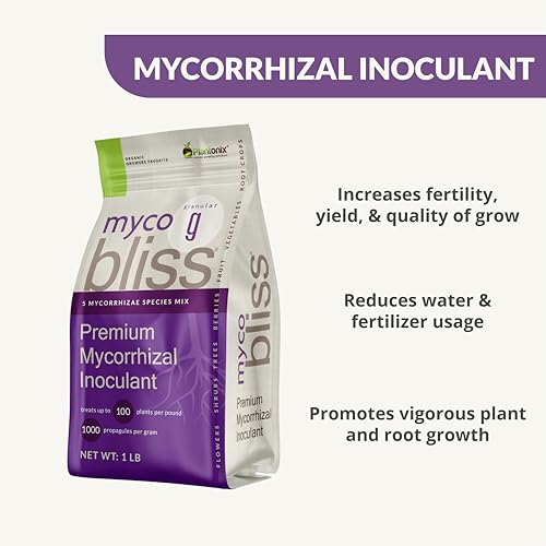 Myco Bliss - Mycorrhizal Inoculant For Plants - 5 Superior Strains ...