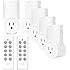 DEWENWILS Wireless Wall Switch Remote Control Outlet, Electrical Remote ...