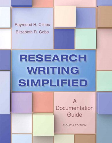 Amazon.com: Research Writing Simplified: A Documentation Guide ...