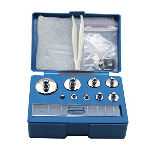 17 PCS Calibration Weights Set,10mg-100g Calibration Gram Scale Weight ...
