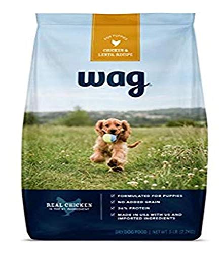 Amazon Brand - Wag Dry Dog Food Trial-Size Bag, No Added Grain, Chicken ...