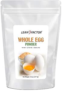 Amazon.com : Powdered Eggs - Whole Egg Powder, White & Yolk - Ideal ...