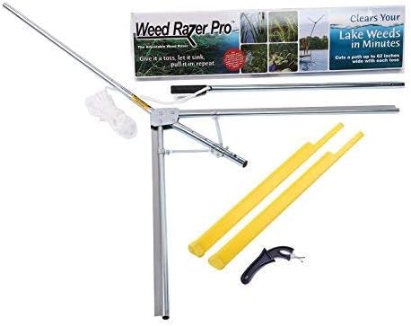 Jenlis Weed Razer Pro - Aquatic Weed Cutter for Lakes, Ponds & Beaches ...