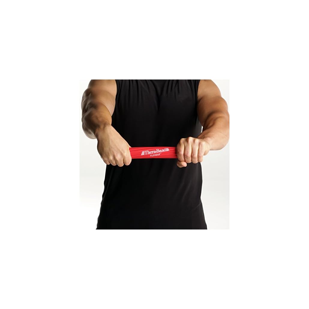 TheraBand FlexBar, Tennis Elbow Therapy Bar, Relieve Tendonitis Pain ...