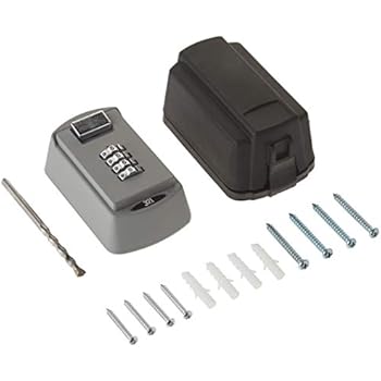 Amazon.com: Ge Security/Supra Keysafe Slim Lock Box 1004 Key Cabinet ...