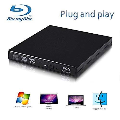 External blu-ray DVD Drive for PC Computer USB 2.0 blu-ray DVD CD drive ...